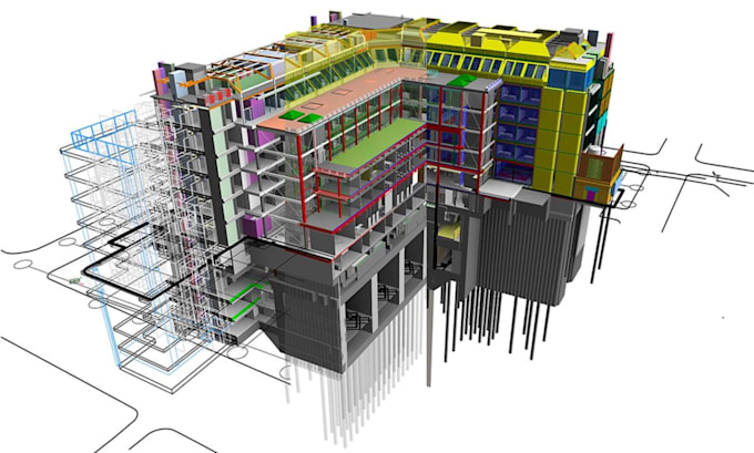Create 3d bim modeling with revit convert all types of point clouds to pdf cad by Mick_1234x ...