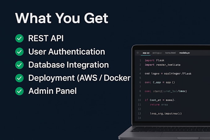 Develop a responsive web application using django by Dbr360pc | Fiverr