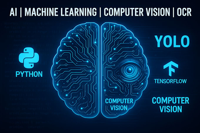 Build ai machine learning deep learning models with python opencv ocr by Makanakiy | Fiverr