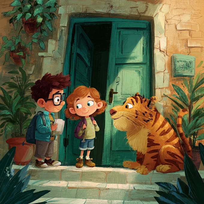 Children story book illustration children story book by Othearx47 | Fiverr
