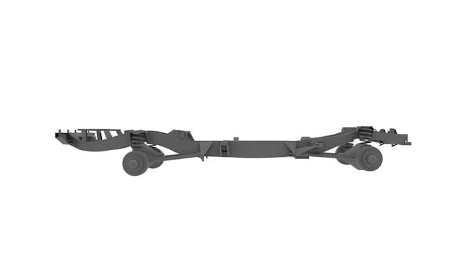 Design mechanical part and car suspension,car chassis or cad frame ...