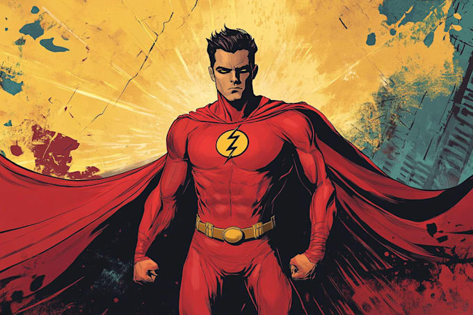 Do a superhero comic by Maryannavila | Fiverr