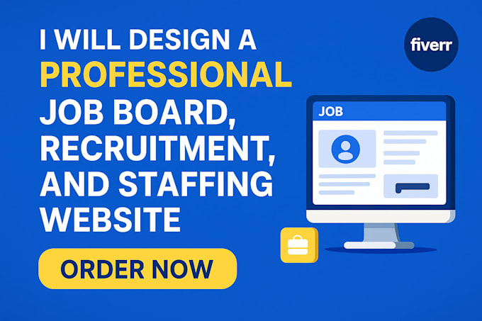 Design a professional job board, recruitment, and staffing website by ...