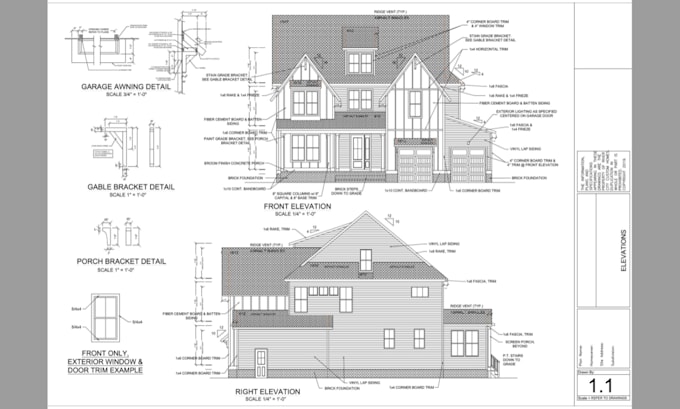 Provide floor plan house plans architectural drawing in autocad and ...