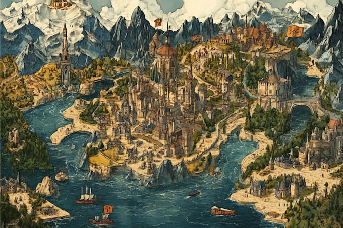 Create custom medieval maps for your next fantasy novel by ...