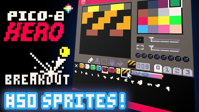 Make a 8 bit game in pico 8, nes, snes by Telly_david | Fiverr