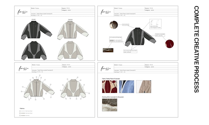 Create designs and technical sheets for your brand by Bennysemeraro ...