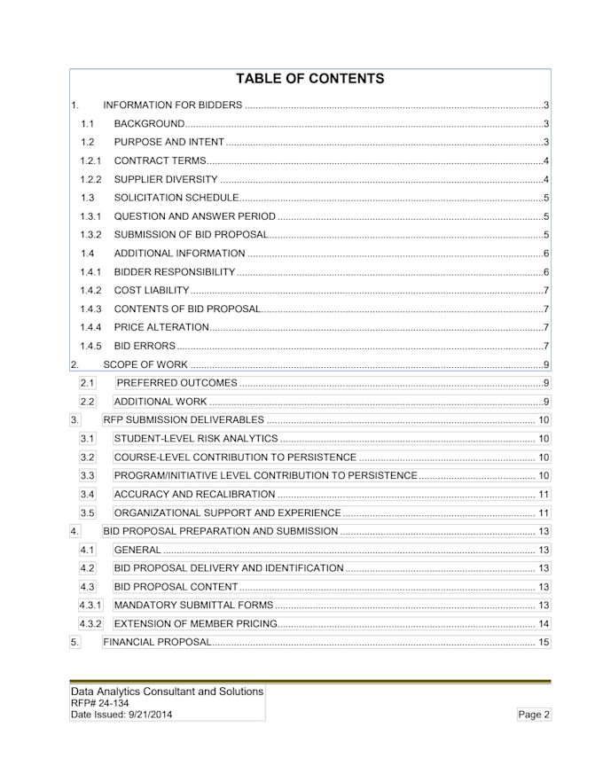 Write a simple request for proposal by Chrisburgess908 | Fiverr