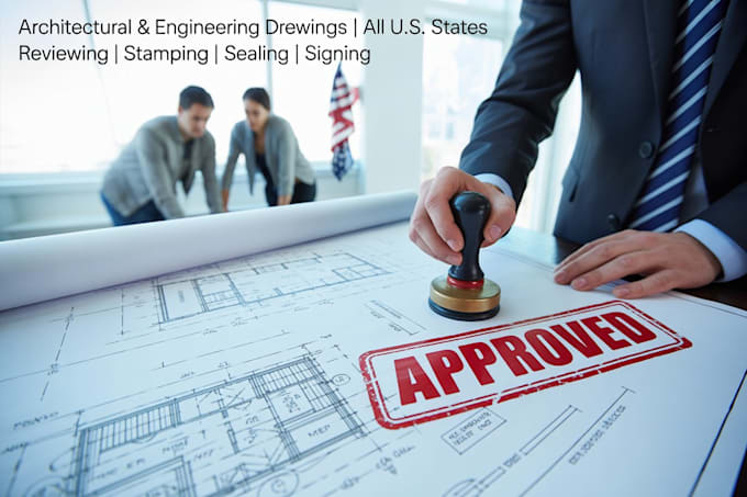 Create and stamp mep, fire alarm, and sprinkler plans for permit ...