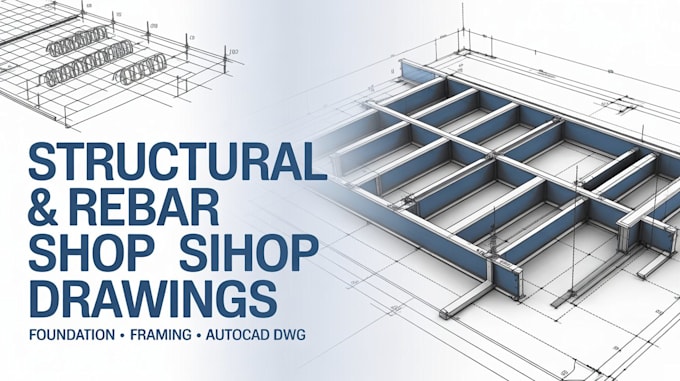 Permit ready structural foundation, framing plans, autocad, rebar ...