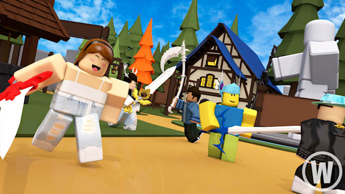 Develop entire roblox game, game map, roblox full roblox game creation ...