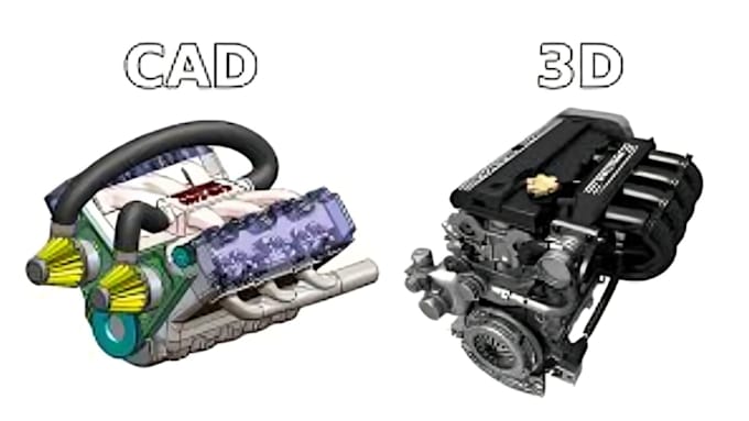 Design 3d cad design and mechanical 3d model using solidworks,creo by ...