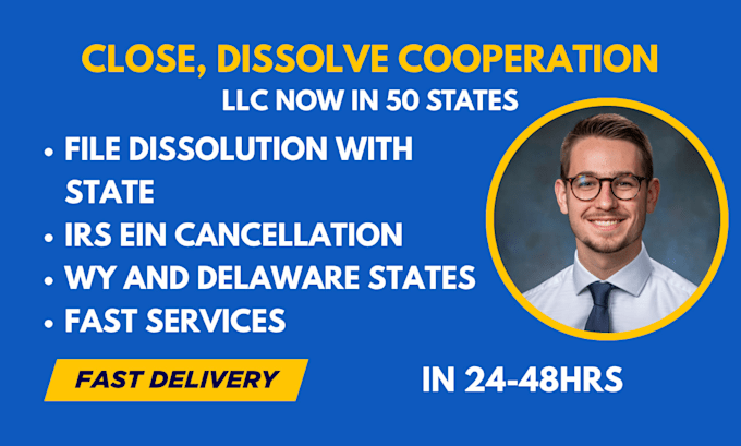 Close, terminate, file dissolution, amend your us llc or corp ...