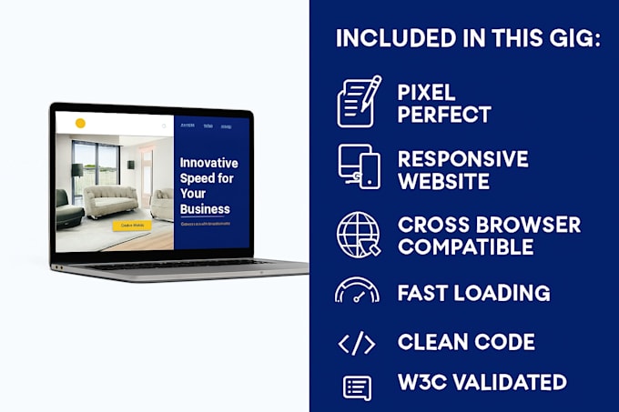 Convert your figma or psd design into a fully responsive html css ...