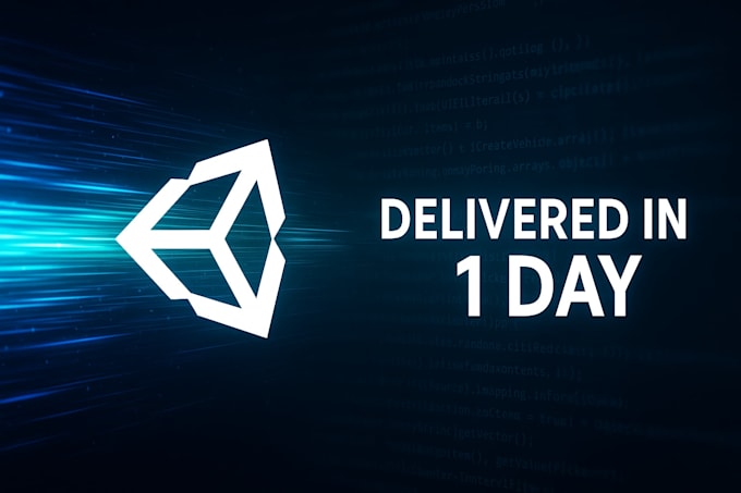 Create a custom unity script for your game in 1 day by Mohammedqama907 | Fiverr