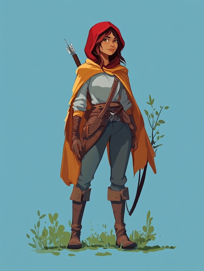 Create simple 2d game characters by Baylorminterasd | Fiverr