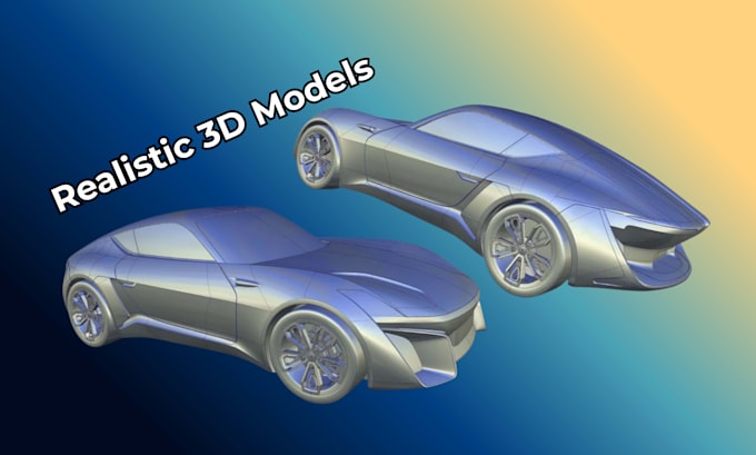 Create 3d cad rendering, concept car design, sketches, and realistic 3d ...