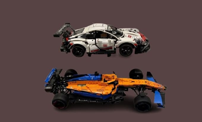 Create custom 3d lego car design, lego moc vehicle, car wrap and ...