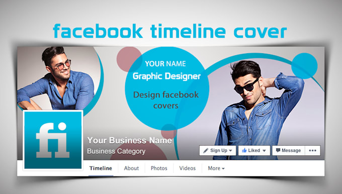 Design a high quality facebook cover by Rachidshop | Fiverr