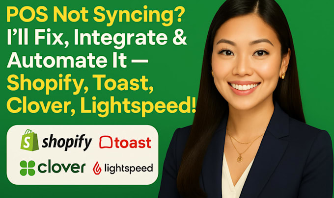 Setup shopify pos toast pos square pos clover pos lightspeed pos fix ...