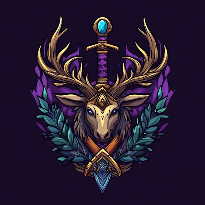 Make a fantasy logo by Spencerpack | Fiverr