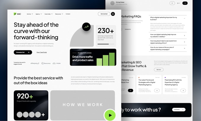 Design creative website pages ui in figma by Aj_noris | Fiverr