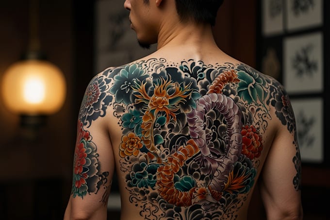 Design a tattoo design in japanese style by Gavindyer | Fiverr
