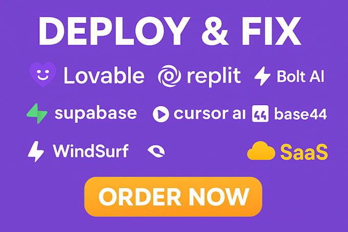 Déployer, réparer et construire des ia aimables, replit, bolt ai, supabase, cursor ai et ...