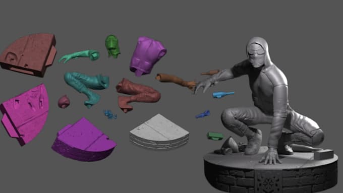 Fix repair modify clean smooth edit split 3d model stl 3mf obj for 3d ...
