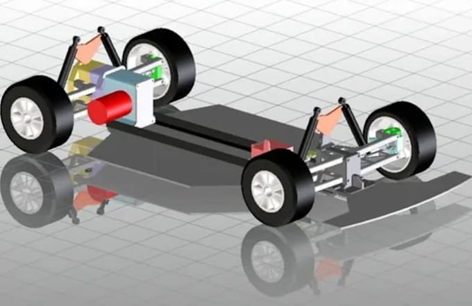 Design cad automotive car model,3d car chassis,car framework,mechanical ...