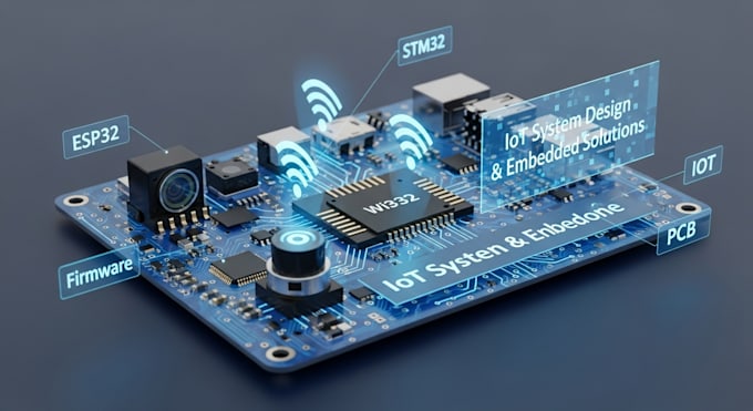 Design iot systems and embedded solutions with esp32, stm32, arduino ...