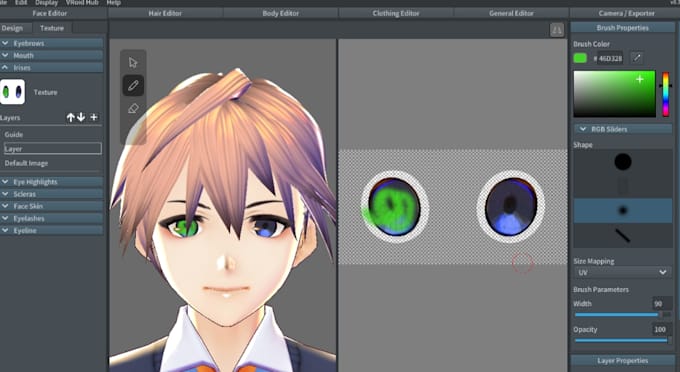 Rig, fix or edit, mmd, vroid model, vrm warudo vrchat avatar gmod and ...