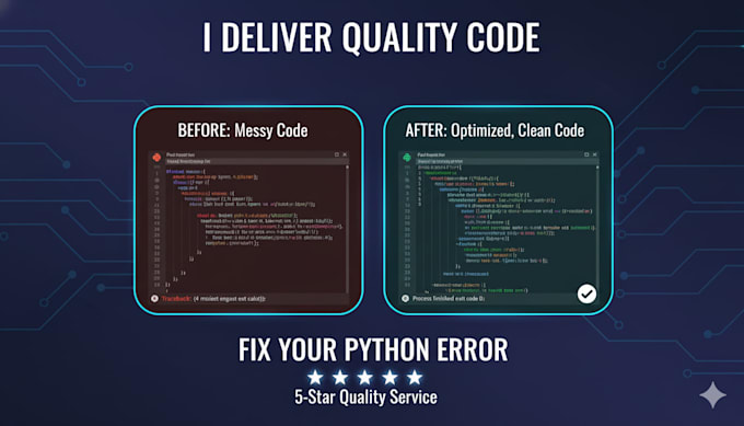 Fix, debug, or optimize your python web scraper and automation bot by ...