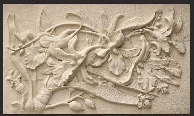 Create cnc and laser cutting files bas relief, engraving metal by ...