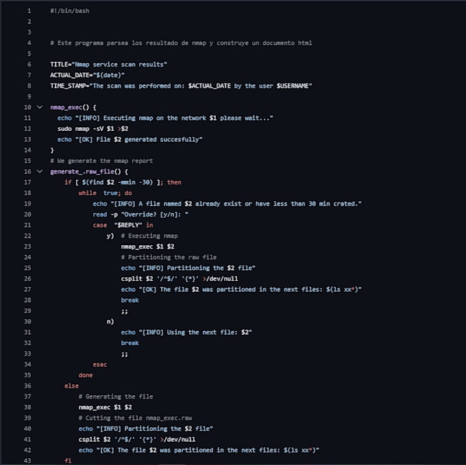 Make a shell script to get cleaner data from tools by Yaelcalleja | Fiverr