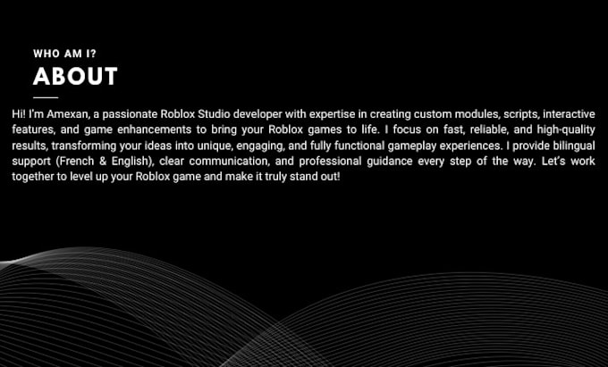 Create custom roblox studio modules and scripts by Amexan | Fiverr