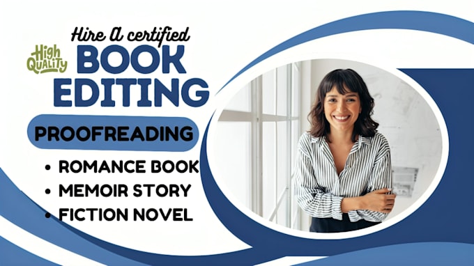 Proofread, copy edit, non fiction book editing, book formatting, book ...