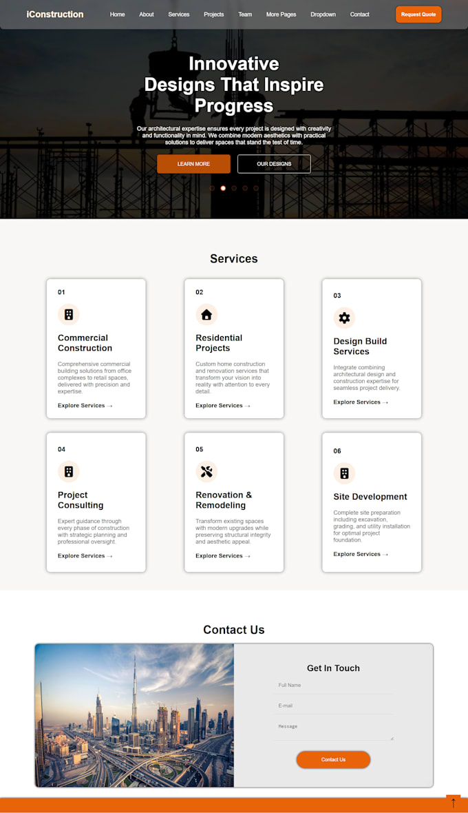Design a custom coded, seo optimized, and responsive website by Faisal_105 | Fiverr