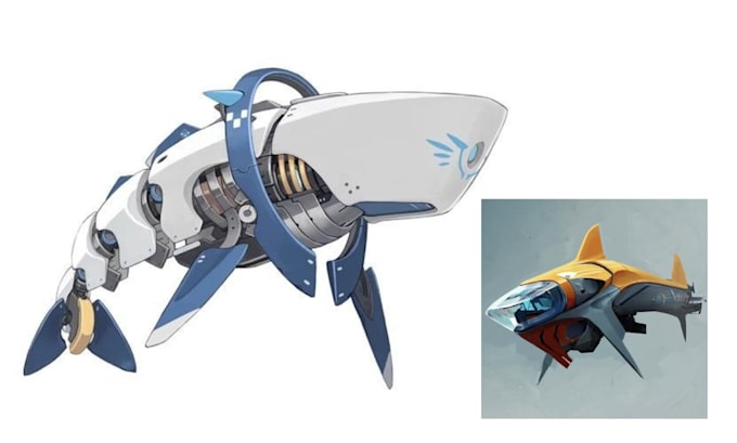 Draw spaceship concept art or design a starship or scifi vehicle by ...