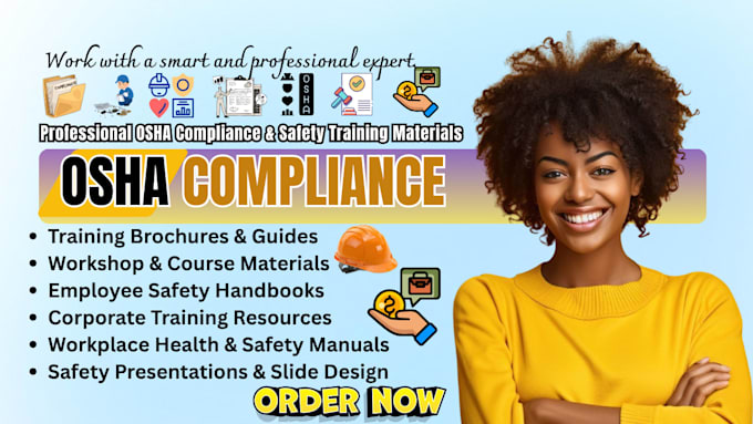 Create osha compliant health and safety manuals and training materials ...