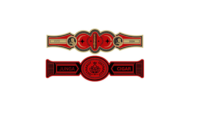 Design a creative premium cigar brand logo, label, and bands by Curtis ...