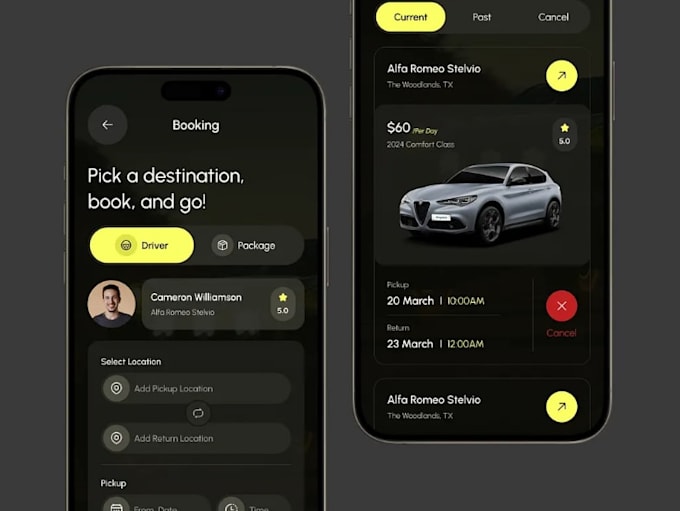 Develop driver management app, bike delivery app, vehicle maintenance ...