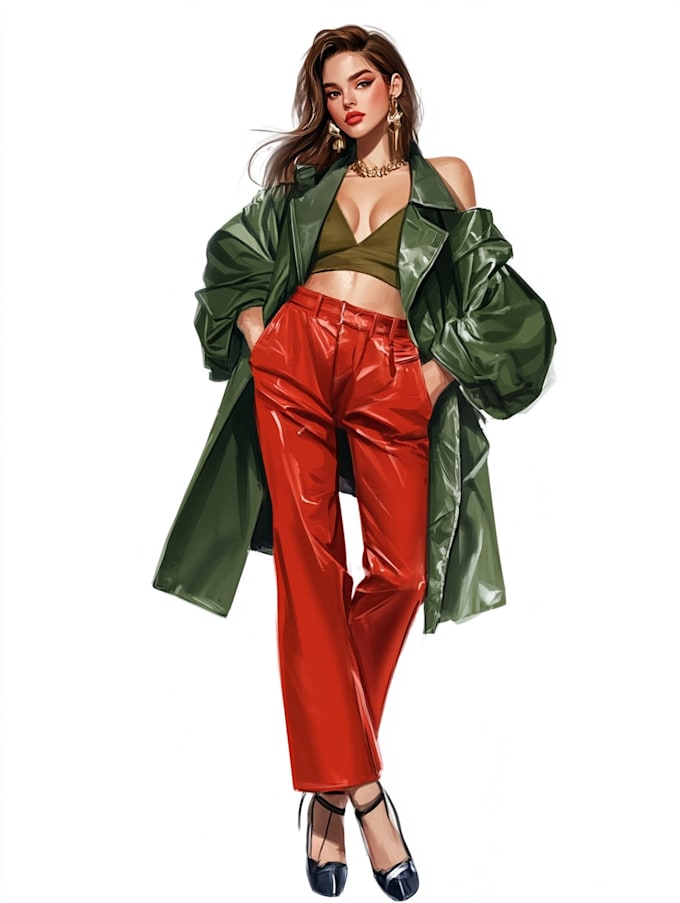 Draw people, fashion illustration, any illustration by Darinwillard ...