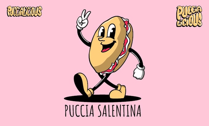 Design your cartoon logo and mascot with brand style guides by ...