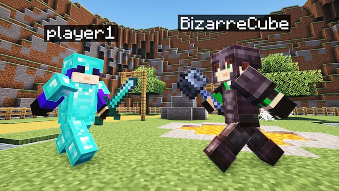 Create a minecraft bedrock pvp addon and custom bedwars map for you by ...