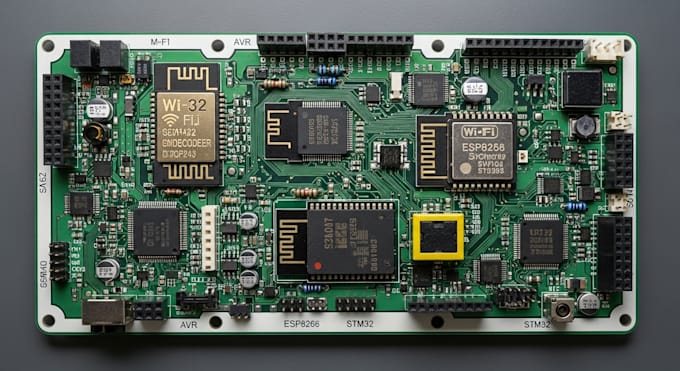Design iot pcb, embedded system for esp32, avr, esp6288, stm32 ...