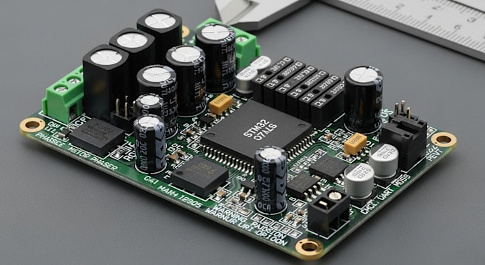 Develop stm32 esc pcb for bldc motors with foc control ready for ...