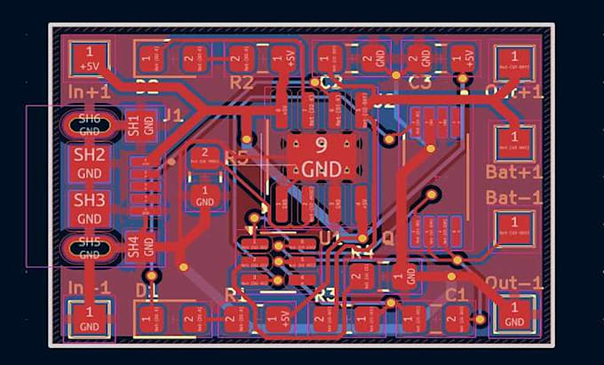 Create electronic circuit and pcb layout for iot and embedded systems ...