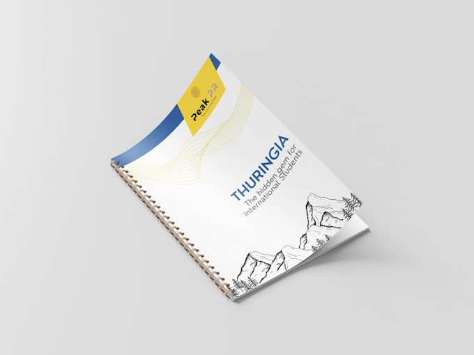 Design your business presentation handout booklet by D_racula | Fiverr