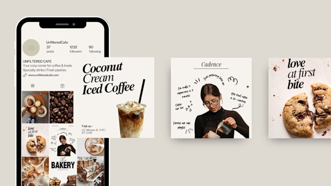 Design engaging instagram content and feed designs by Jacgraceb | Fiverr